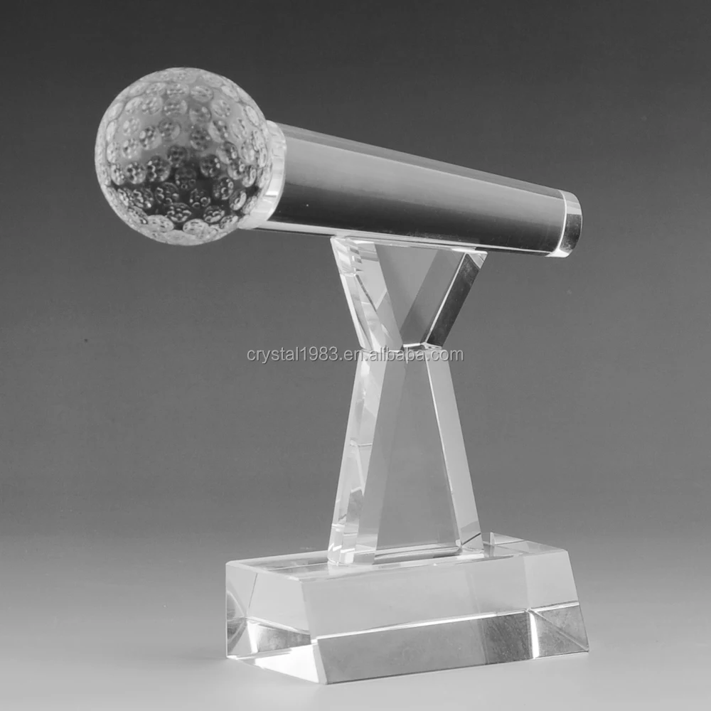 Microphone trophy Wholesale clear elegant K9 first class glass medal ...