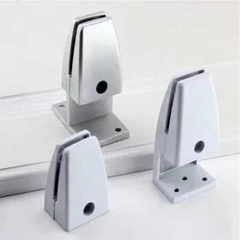 Aluminium Alloy Office Workstation Screen Table Glass Partition Clamp ...