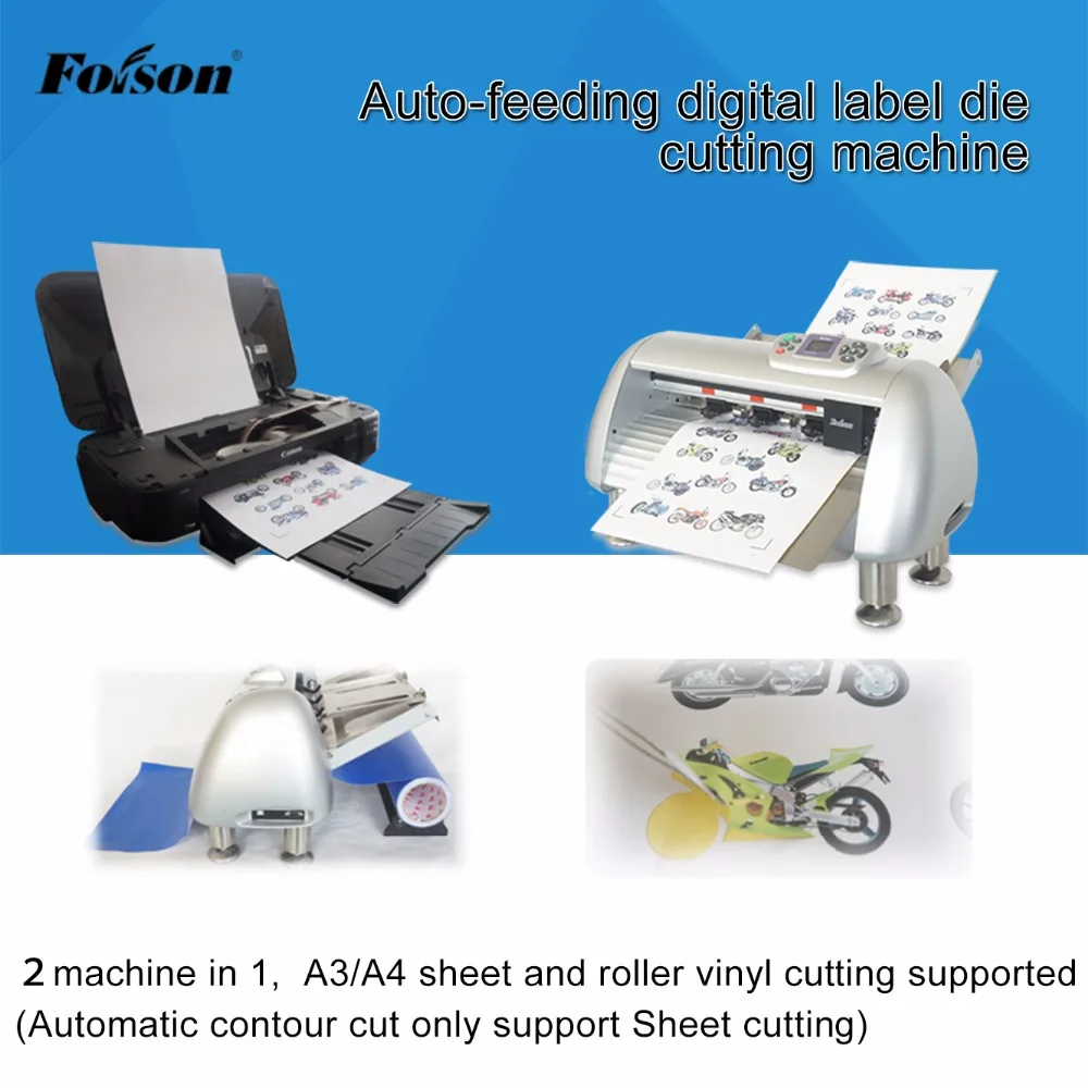 Foison Automatic Feeding Small Label Cutting Machine Z13 - Buy Label ...
