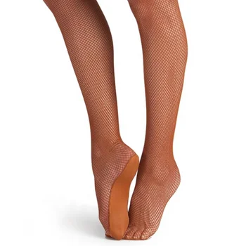 Wholesale Girls Professional Tan Fishnet Dance Tights Stockings - Buy ...