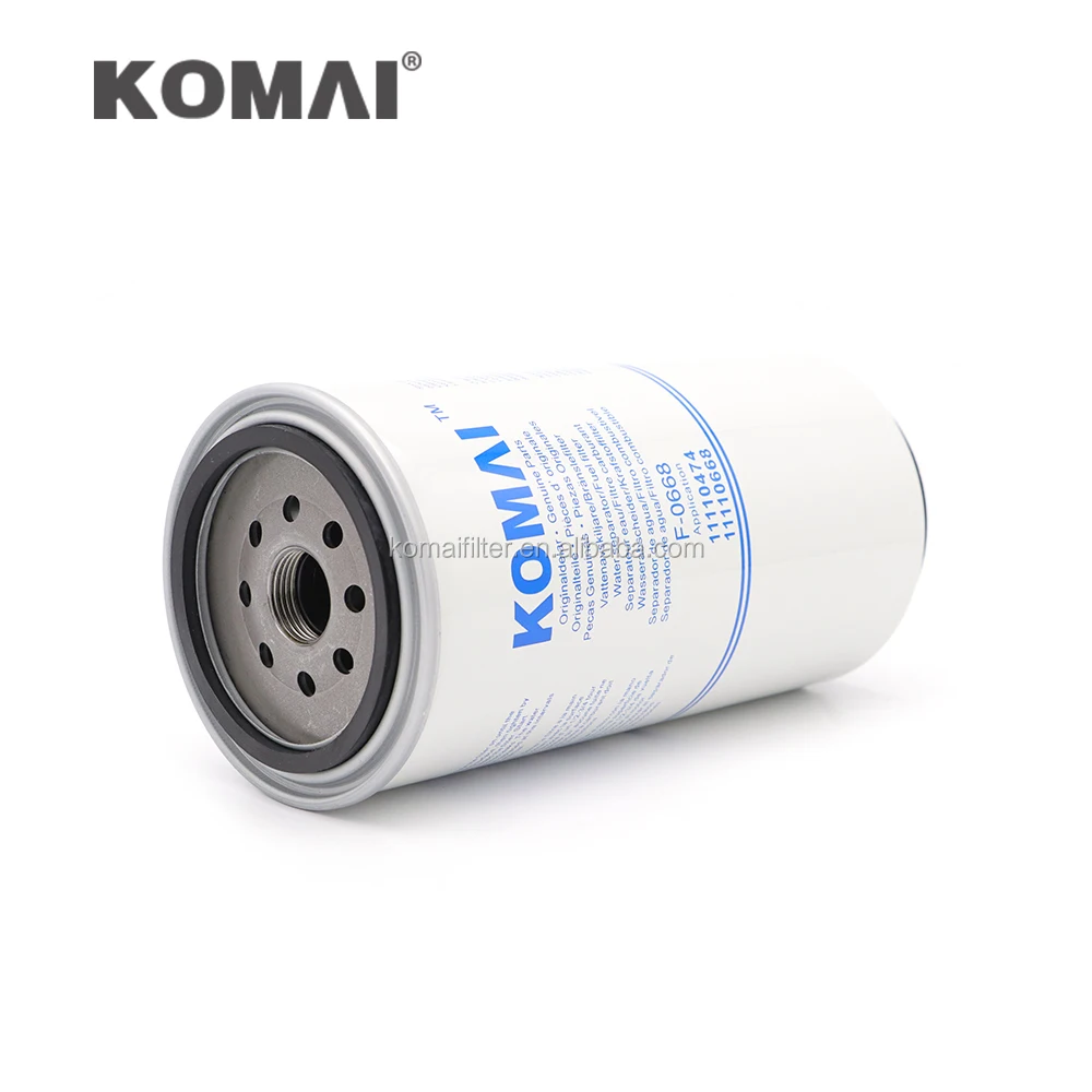 Komai Filter 1518512 - High Efficiency Fuel Filter for Excavators