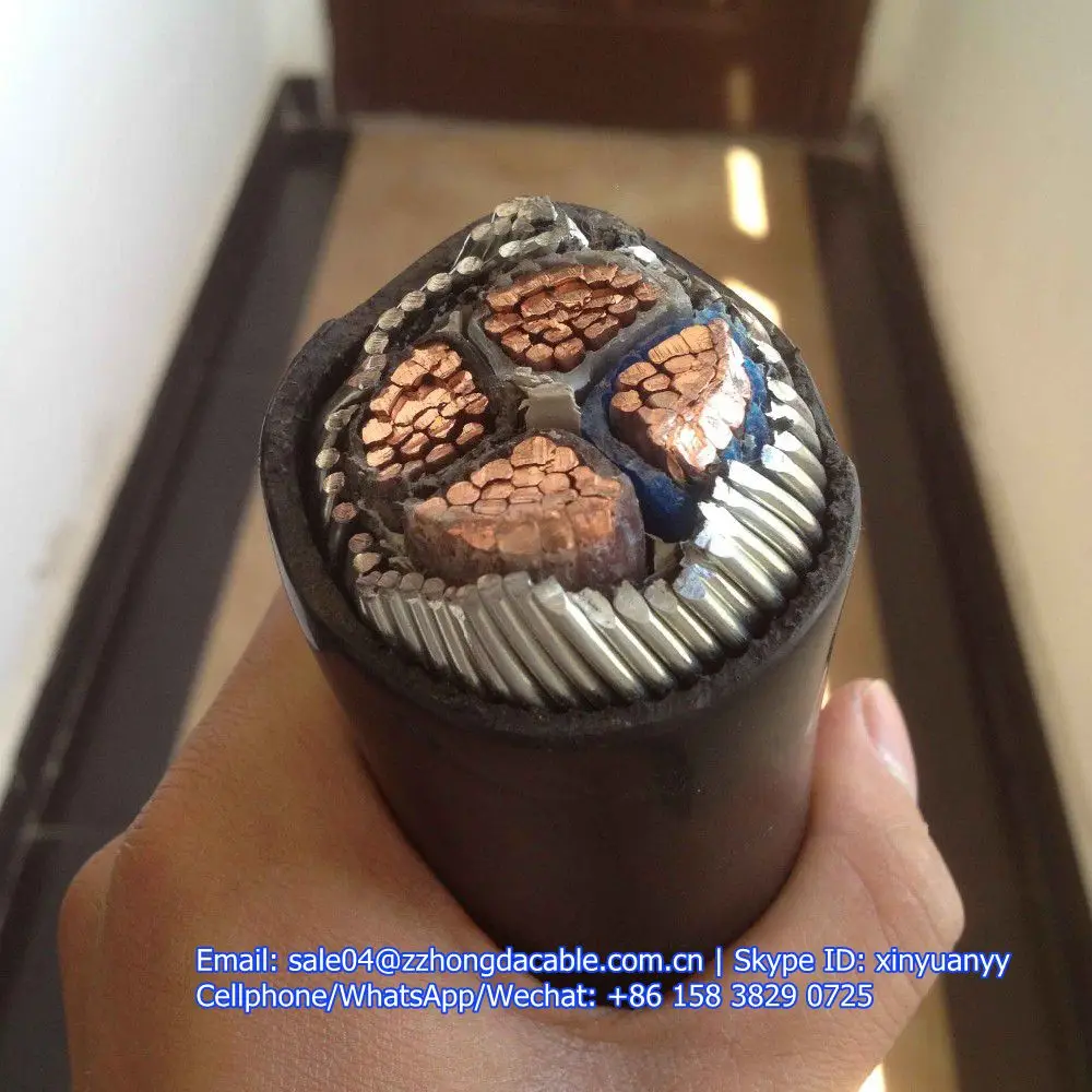 Underground Electrical Armoured Cable 5 Core Power Cable 6mm 10mm 16mm ...