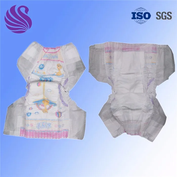 Super Elastic Waist Band Breathable Disposable Baby Diapers For Import ...