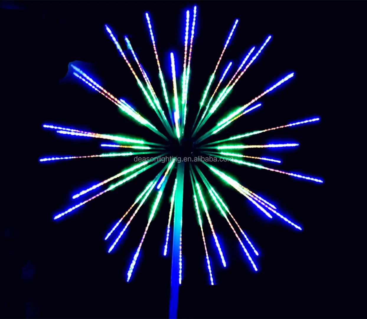 Hot!!!beautiful outdoor decoration led firework lights, led fireworks ...