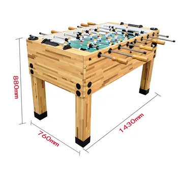 High Quality Wooden Pool Soccer Table Game - Buy Pool Soccer Table ...