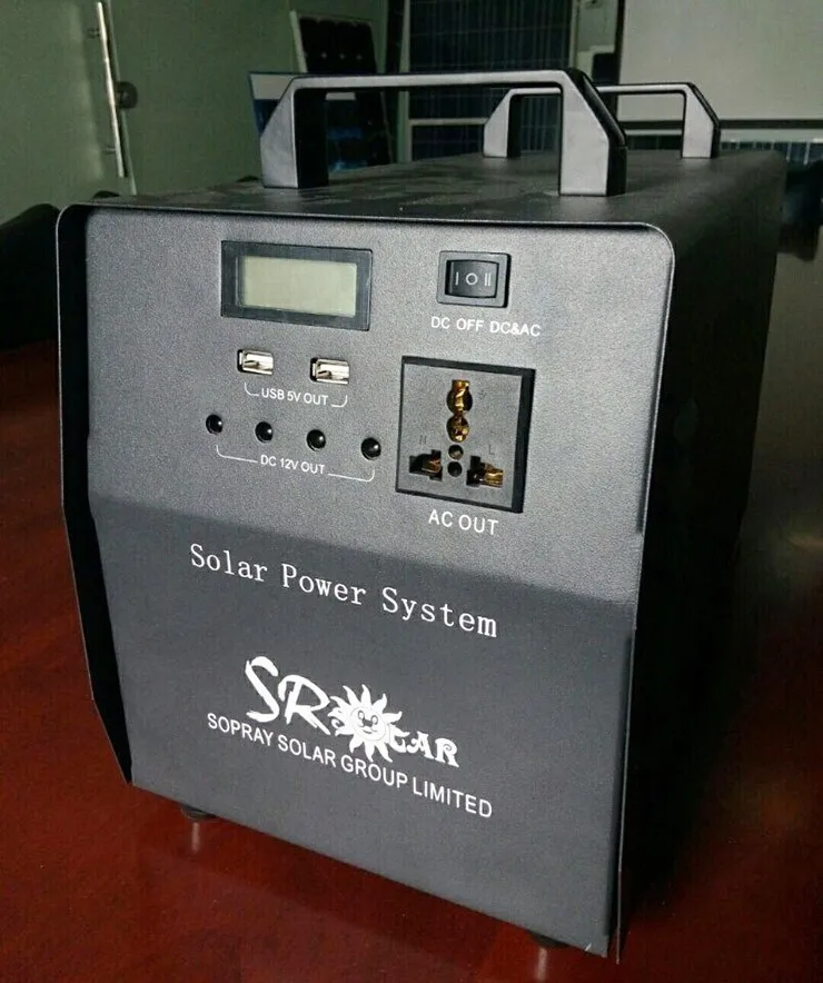 Portable Home Solar Energy System For Homely Use,Small Solar Generator ...