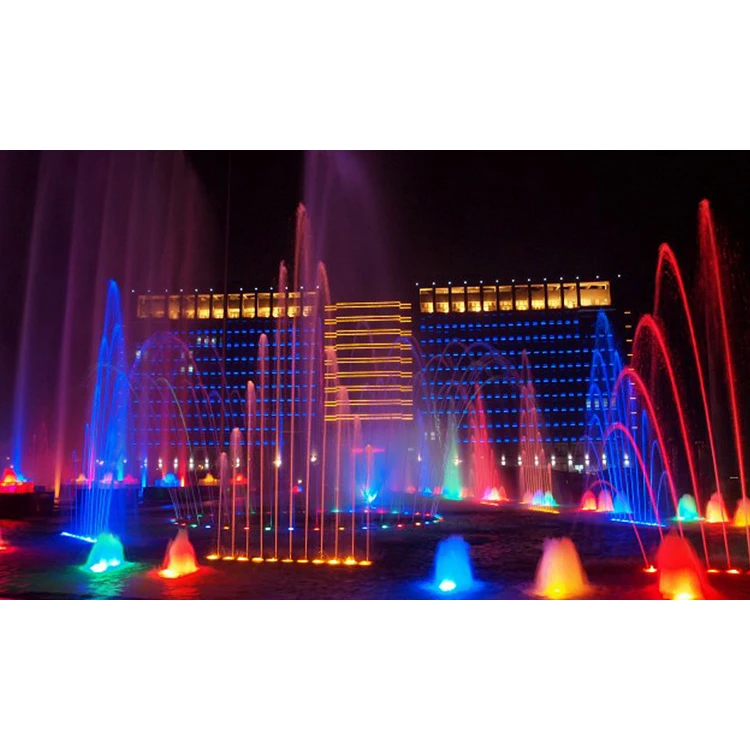 FREE DESIGN DMX Controlled Control System Music Dancing Water Fountain ...