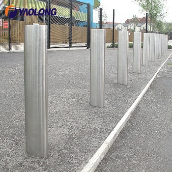 Hairline 1000 Mm Bollard Breakaway Bollards Stainless Steel Bollard For ...