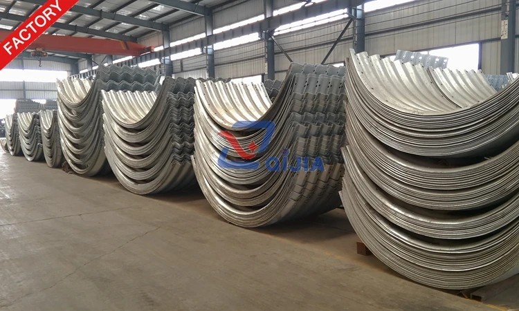 Oval Shape Corrugated Galvanized Steel Pipe Culvert