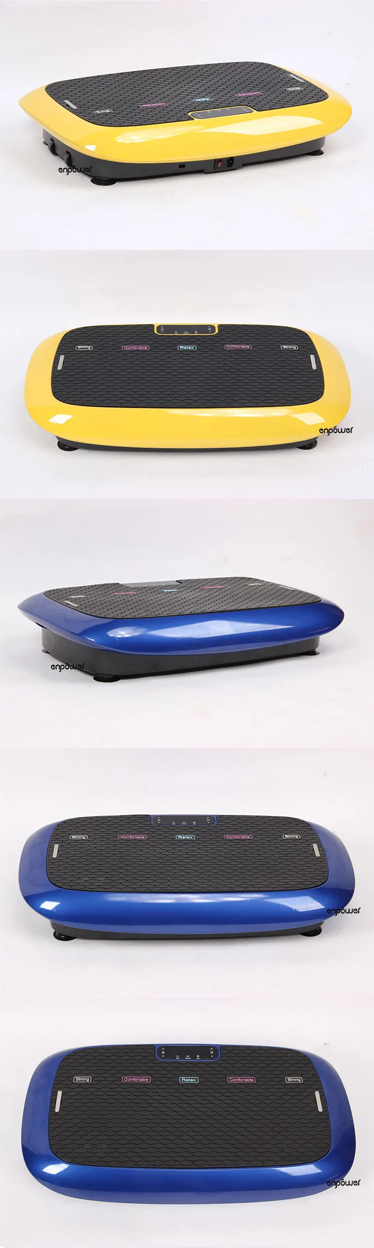 Vibration Plate Exercise Machine Vibrating Fitness Platform - Buy ...