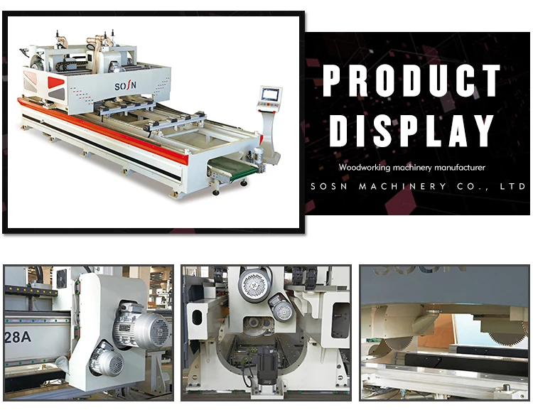 Sosn 4 측면 가장자리 절단 Cnc 기계 문 만드는 - Buy Cuttimg 기계,4 절단 기계 보았다 Product on ...