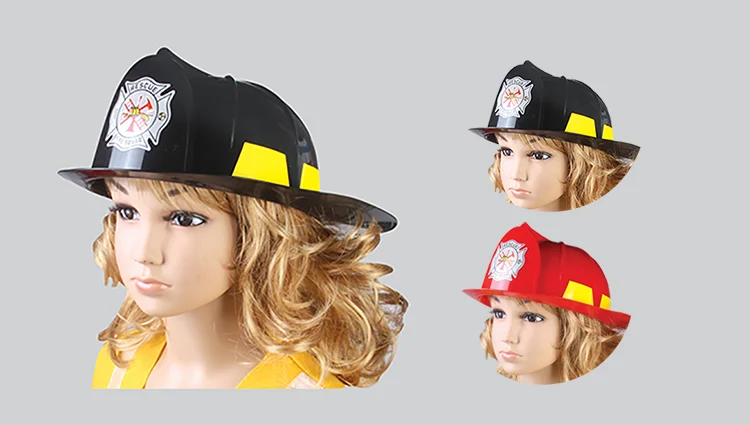 Kids Plastic Fireman Hat Toy,Fireman Helmet Toy For Kids Role Play Game ...