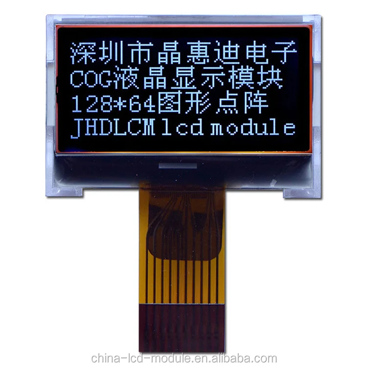 1.2 Inch Lcd Module With High Resolution Jhd12864-g406btw-bl - Buy Lcd ...