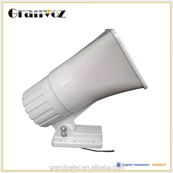 Plastic Horn Waterproof 8 Ohm 30w Megaphone Bull Outdoor Horn Speakers ...