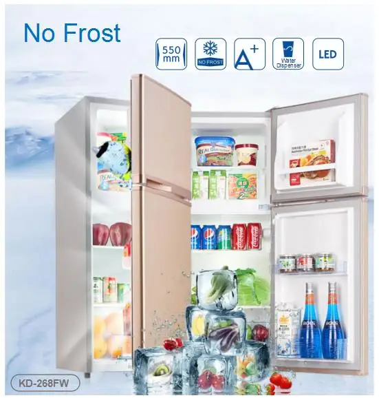 268l Hotel And Home Use Domestic White House Upright Freezer Fridge ...