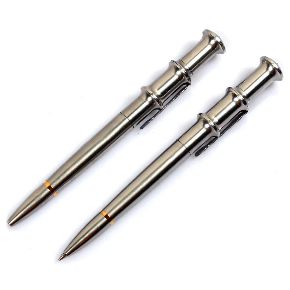 Stainless Steel Defense Pen Bamboo Shape Defense Weapons Silicon ...