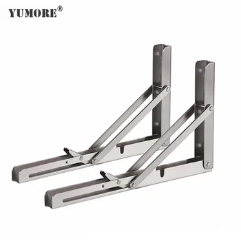 Heavy Duty L Shaped Steel Pipe Mounting Hanging Shelf Brackets - Buy ...