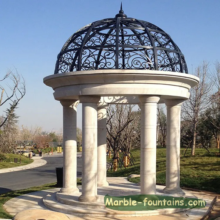 Factory Price Natural Marble Stone Women Stateu Column Pavilion - Buy ...