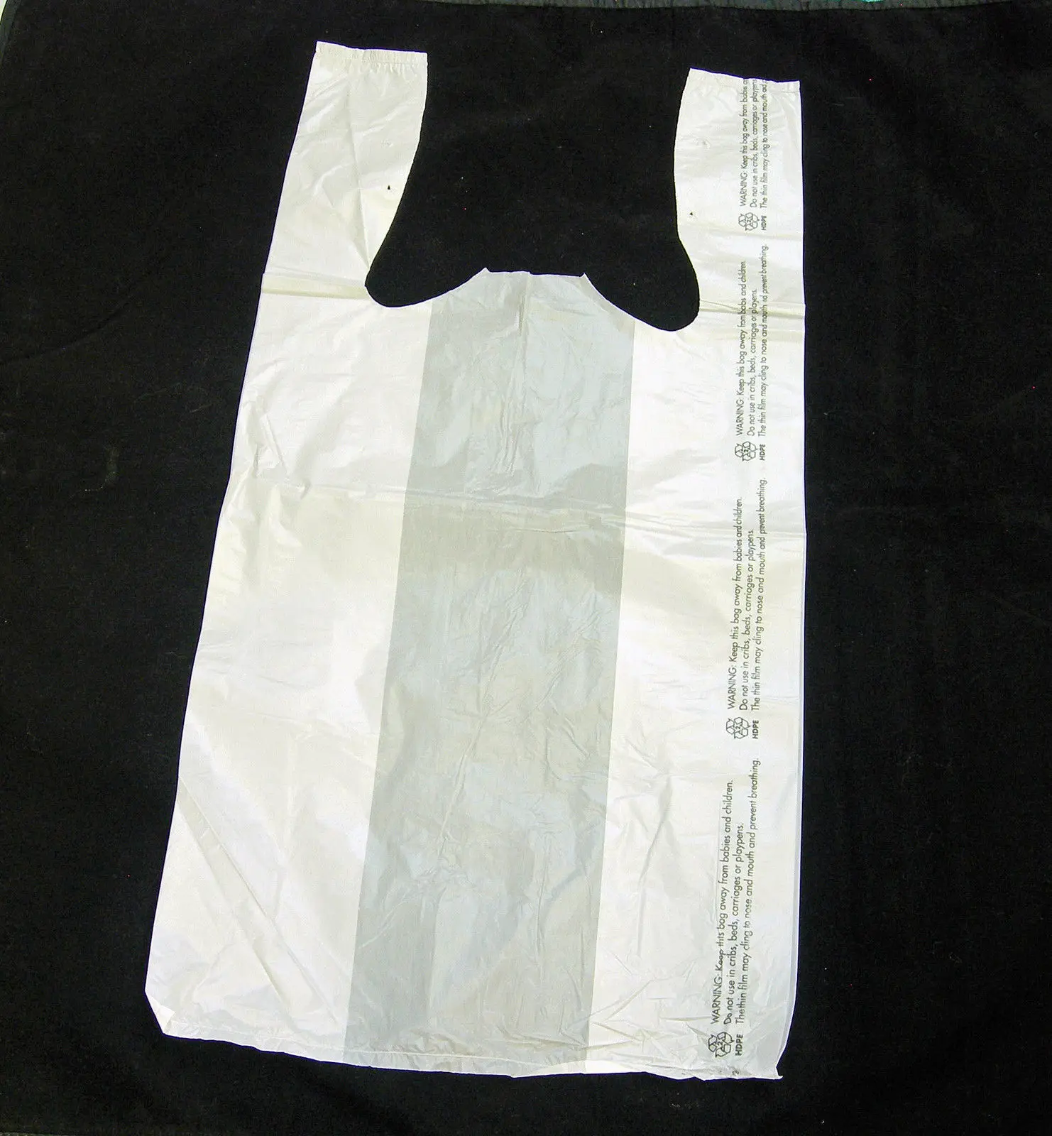 Manufacturer Cheap Striped Plastic Bag/t-shirt Packaging Plastic Bag ...
