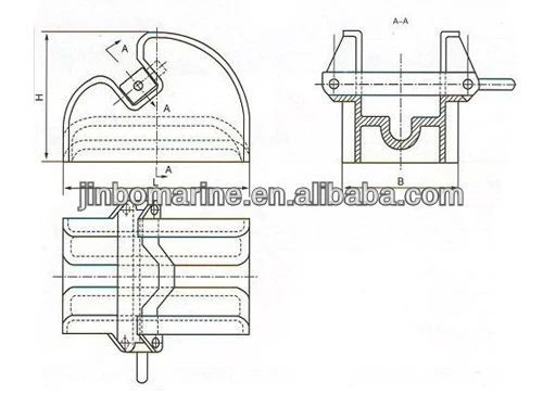 Marine Ship Mooring Anchor Chain Stopper - Buy Anchor Chain Stopper ...