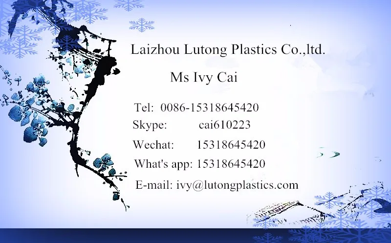 LUTONG Plastic 3 Strands HDPE Polypropylene Twisted Rope