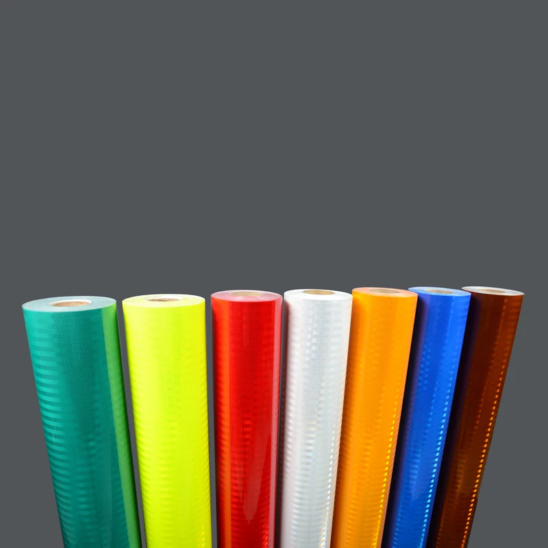 Micro Prismatic Reflective Film For Road Safety Signs - Buy Micro ...