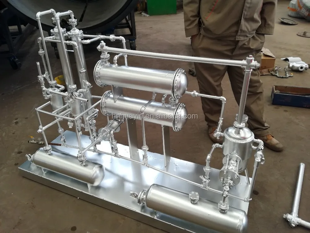 Small Scale Pyrolysis Unit - Waste Plastics to Oil Test