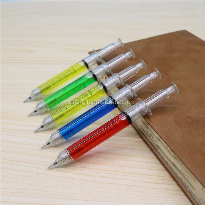 Hot Selling Injection Syringe Automatic Pencil For Students Gift - Buy ...