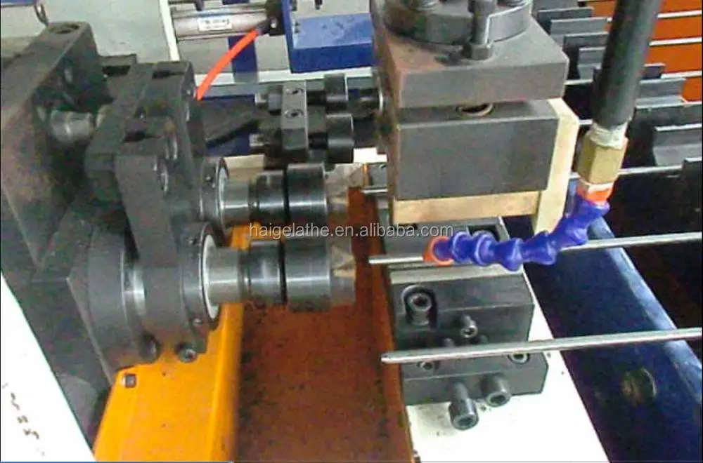 Double-end Automatic Chamfering Machine For Metal Bar / Pipe - Buy ...