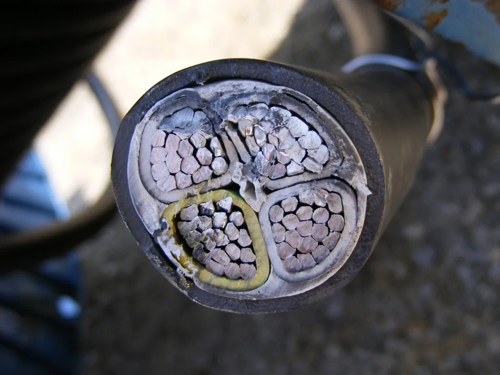 Al/pvc Low Voltage Electric Cable 0.6 1kv Nayy Nayyo Nayyj 4*150 - Buy ...