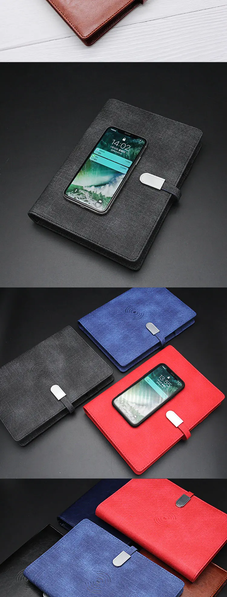 Wireless Charging Notebook With Power Bank & Usb - Buy Charging ...