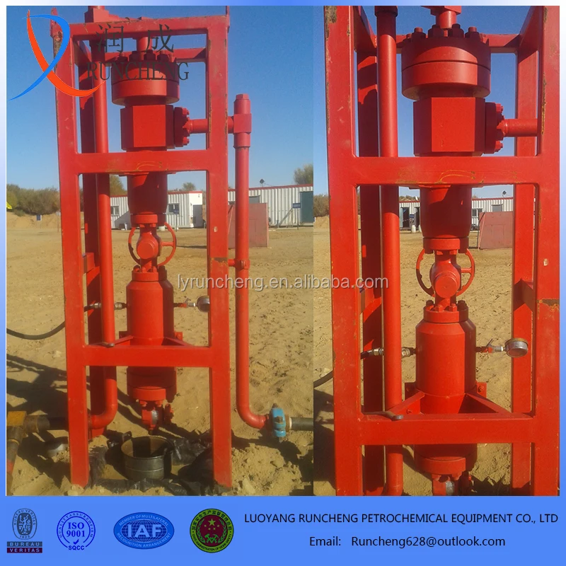 Api Standard Wellhead Gas Drilling Desander With 35 / 70 / 105mpa - Buy ...