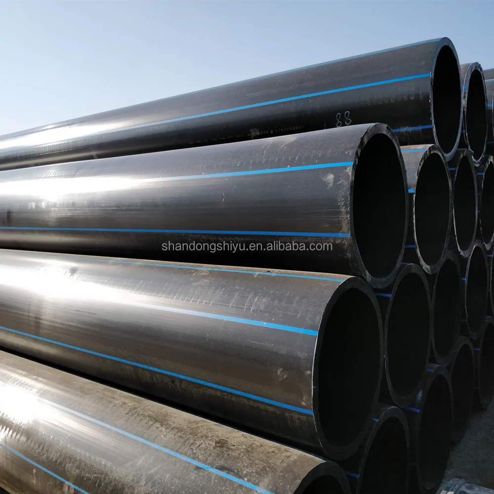 Iso 4427 Standard Pe 100 Sdr 17 400mm Diameter Hdpe Flanged Pipes For ...