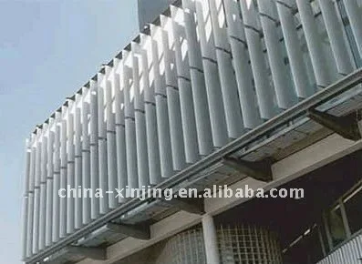 Aluminum Vertical Louver/extruded Louvers - Buy Vertical Sun Louver ...