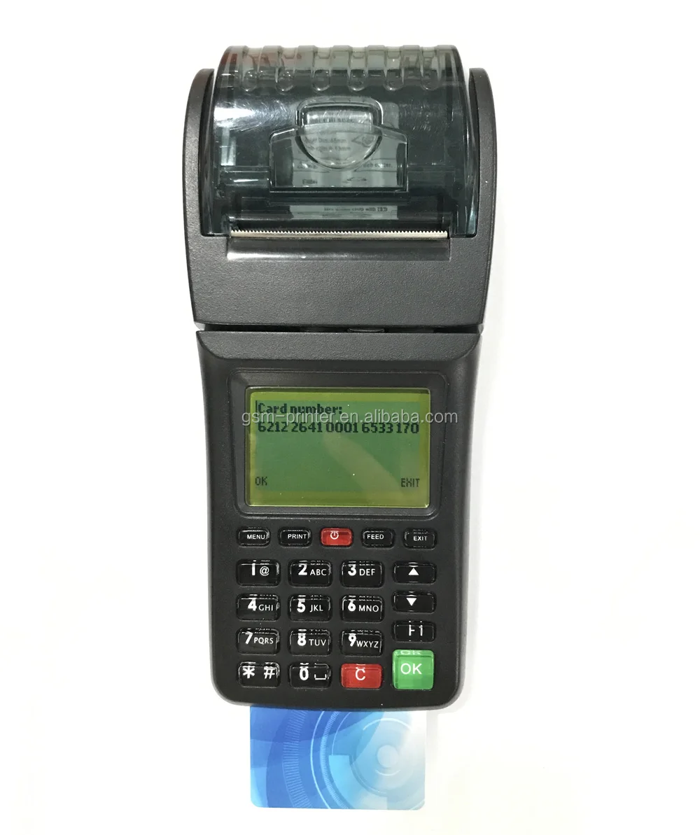Goodcom Gt6000sa Handheld Bus Ticketing Machine With Nfc,Rfid,Ic/smart ...