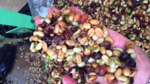 Manual Coffee Bean Pulper - Efficient & Durable Machine