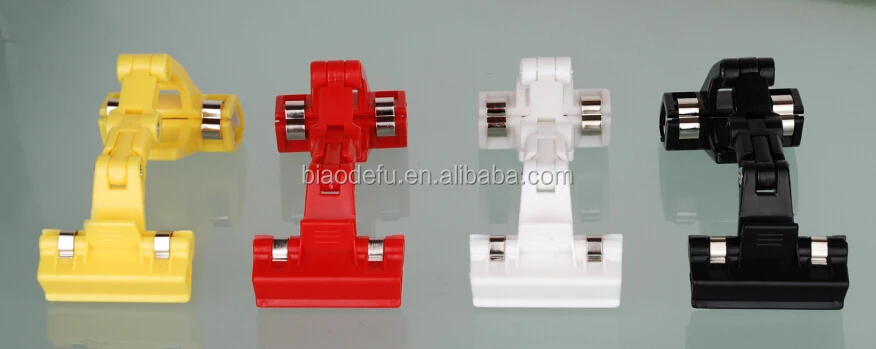 2015 Flexible Colorful Price Tag Display Holder Clip /price Tag Display ...