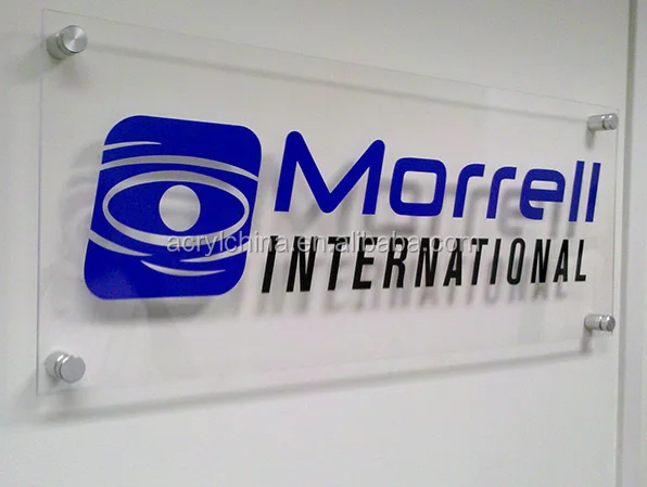 Corporate Acrylic Board,Acrylic Business Sign Display Board,Transparent ...