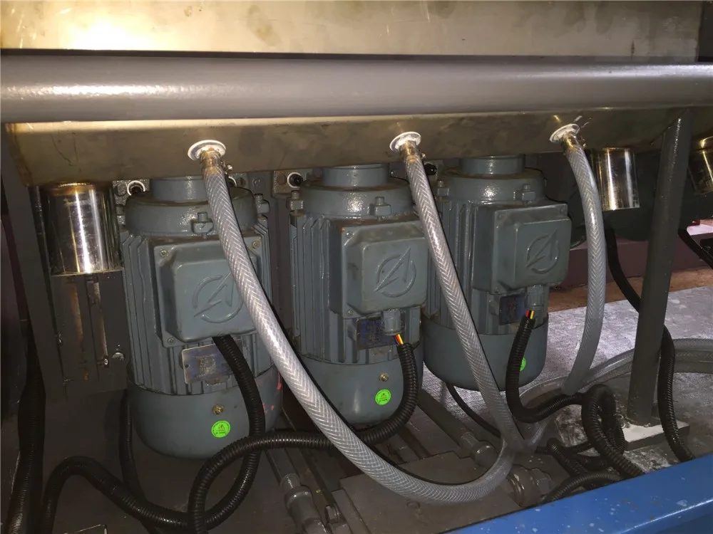 10 Motors 45 Degree Plc Control Glass Angle Changing Edging Machine ...