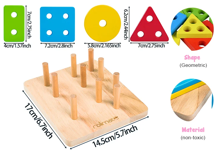 Large Size Rectangular 3d Stacked Building Blocks Puzzle Classification ...