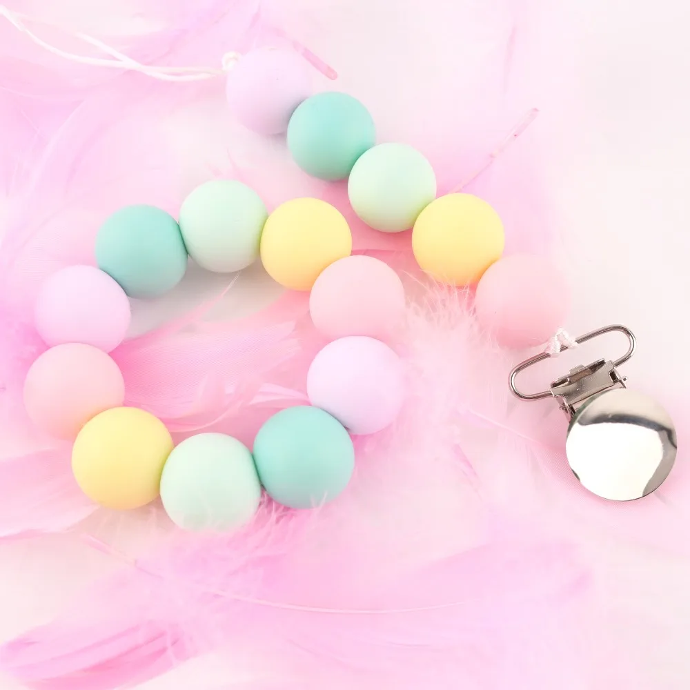 Bpa Free Silicone Round Chewable Teething Loose Silicone Beads For ...