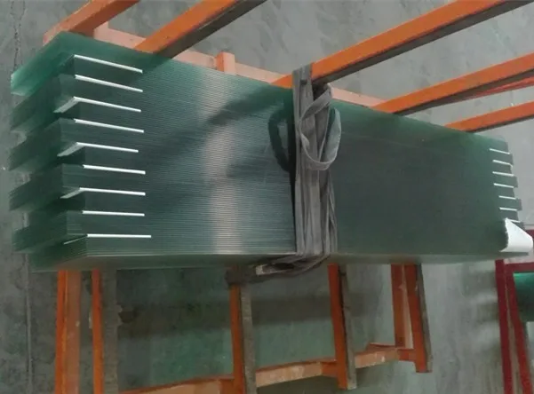 Polished Edge Frosted Glass - Buy Chamfer Edge Clear Glass,Arris Edge ...