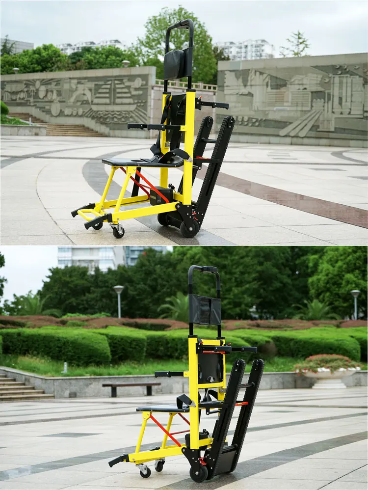 Aluminum Alloy Folding Electric Stair Climbing Wheelchair