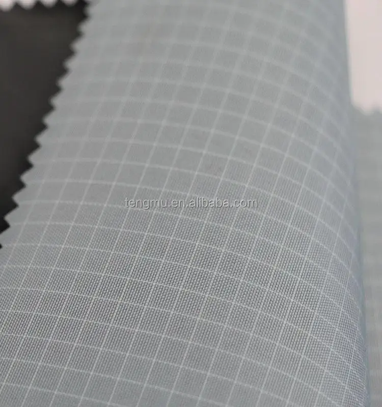 100% Polyester 0.5cm Ripstop Pu/pvc Coated Fabric 420d 500d 600d 900d ...