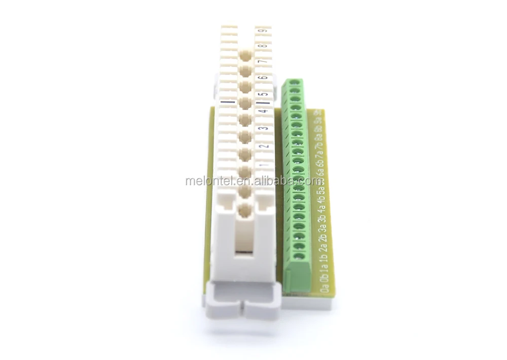 Mt-2006 10 Pair Lsa Strip Lsa Pcb Module Krone Strip With Screw ...