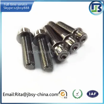 Stainless Steel 12 Point Flange Bolt,Spline Bolt - Buy 12 Point Flange ...