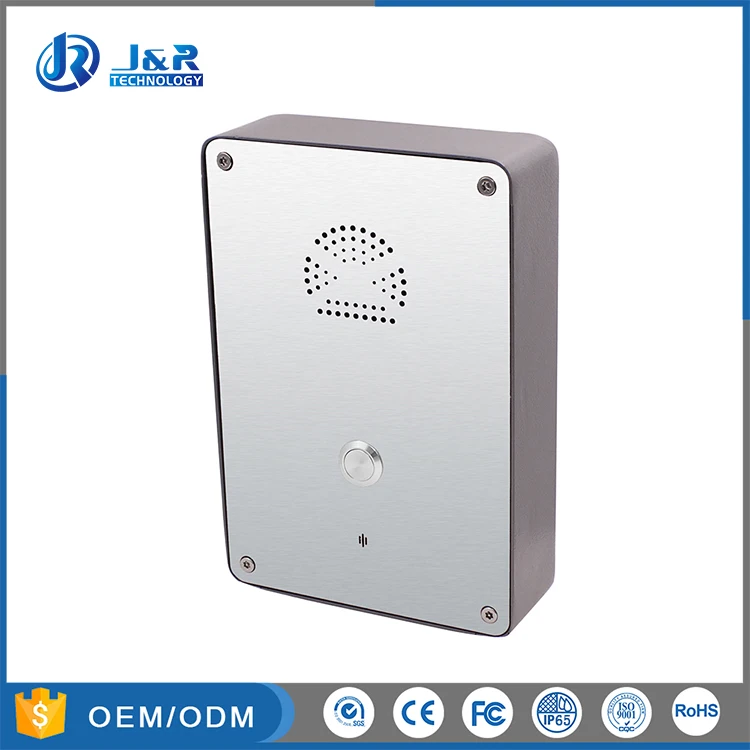 Point to Point industrial elevator intercom 24 V Powered hands Free's ...