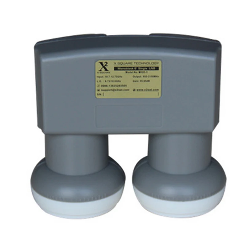 Single Monoblock LNB Dual Twin Tuner, 4.3 Degree HD, 0.2dB, 950-2150MHz ...