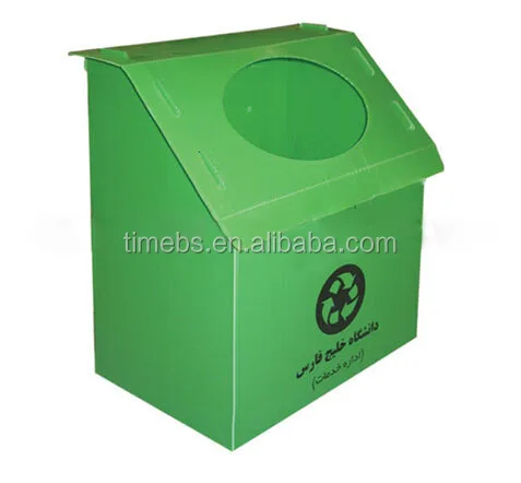 Fluted Corrugated Plastic Recycled Bins/medical Waste Bin - Buy Fluted ...