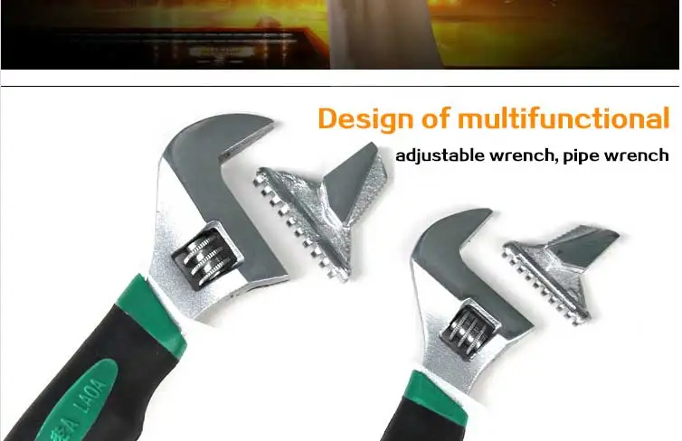 LAOA 6inch Lightweight Adjustable Spanner Mini Adjustable Torque Impact ...